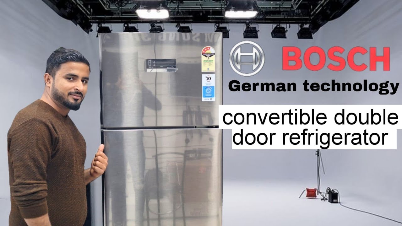Bosch CTC29S031 Demo || Bosch Refrigerator Bosch Double Door ...