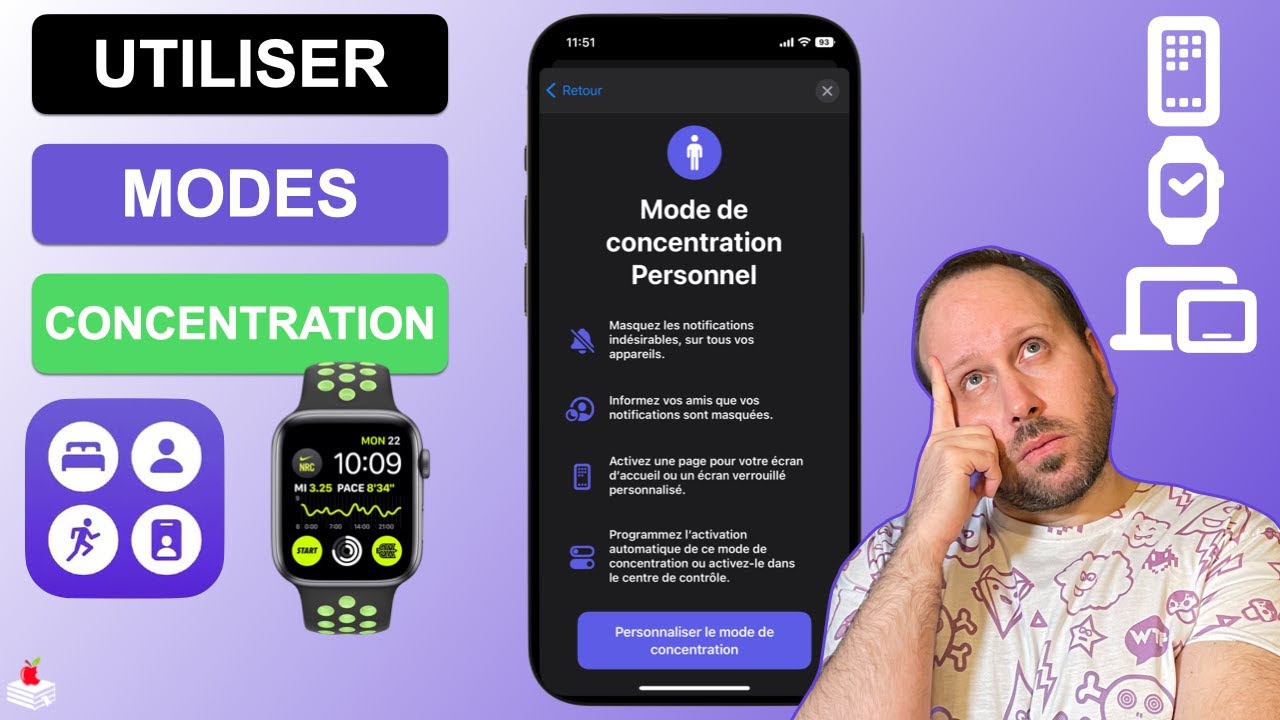 Comment Utiliser les Modes de Concentration sur iPhone / iPad et Apple ...