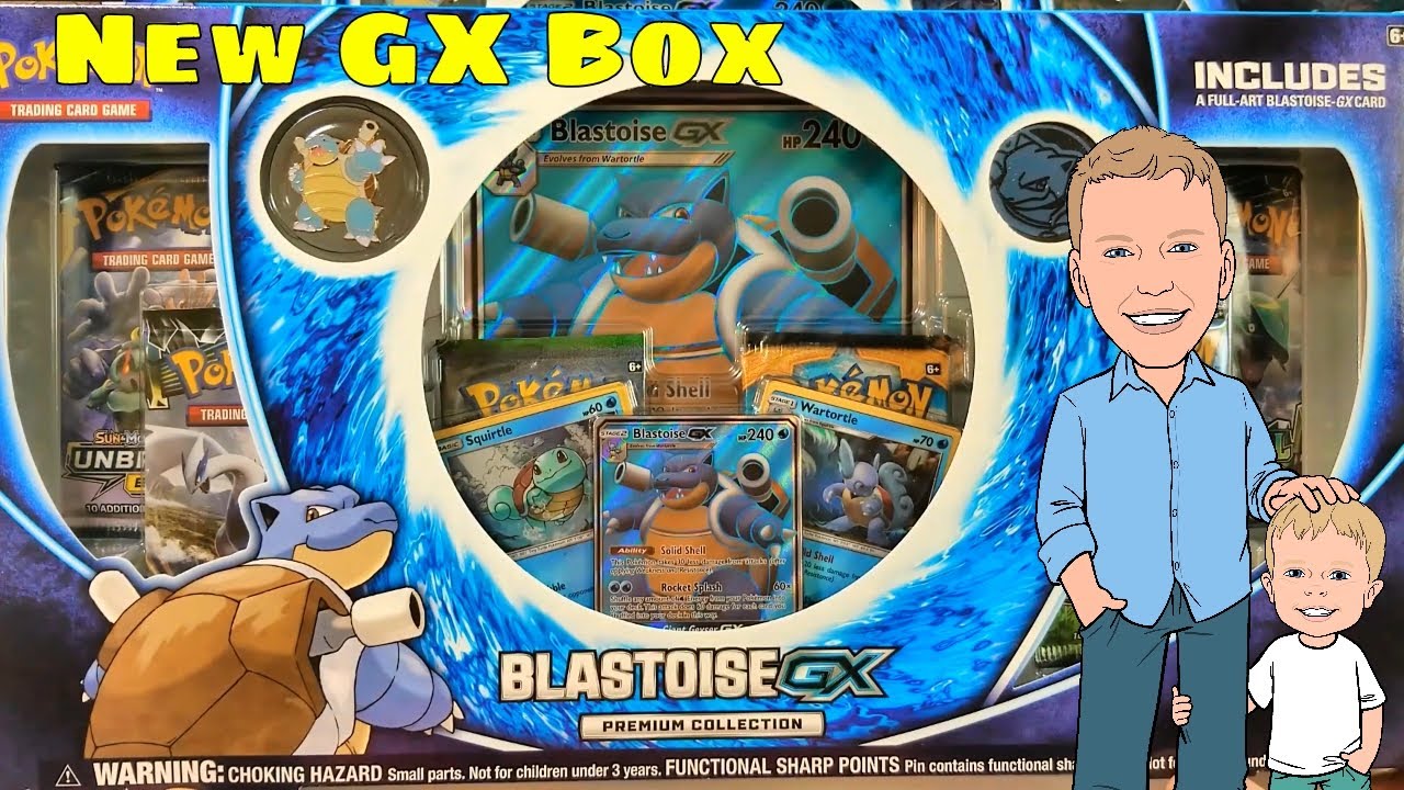 **BRAND NEW** POKEMON BLASTOISE GX PREMIUM COLLECTION BOX x 2!! + HYPER ...