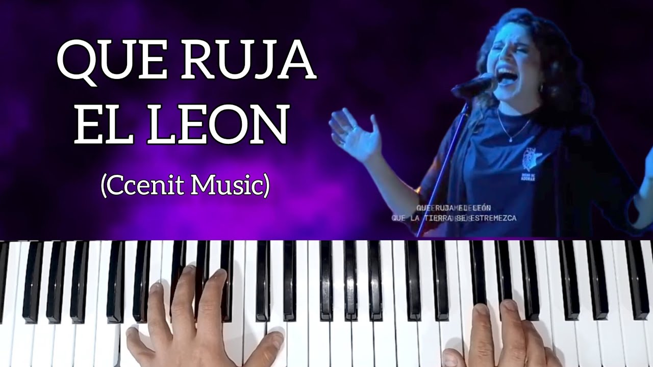 Que Ruja el Leon ( Ccnit Music)- Tutorial Piano y Cover- #tutorial # ...
