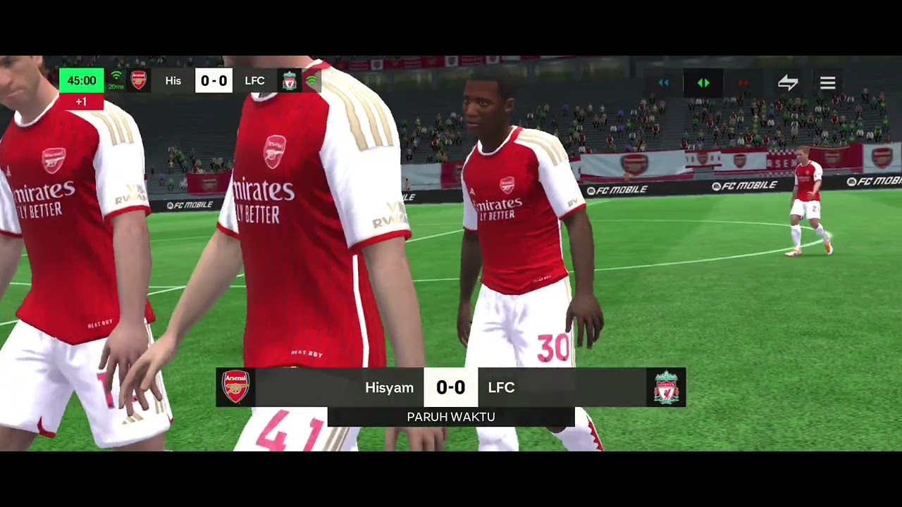 FC24 MOBILE Gameplay Arsenal VS Liverpool - YouTube