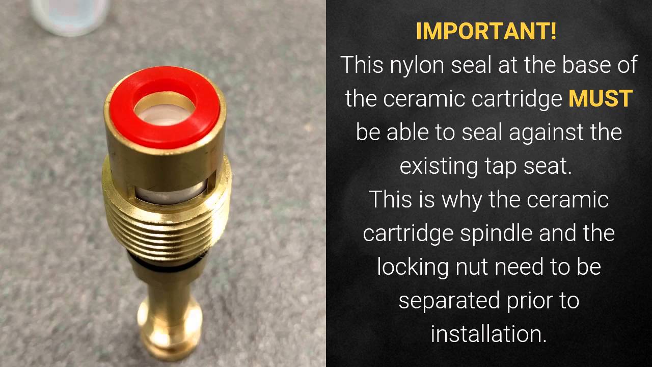 How to Install Quarter Turn Taps - YouTube