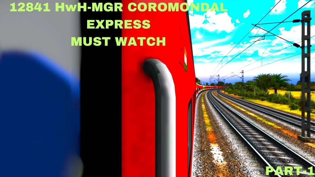 Journey in India's most high priority train in IR Msts ||12841 Shalimar ...