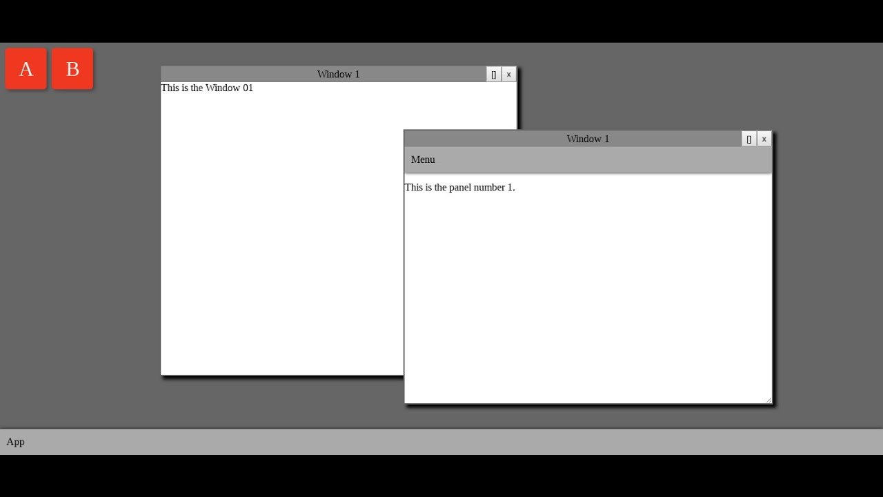 Creating a web page that looks like an old windows software - YouTube