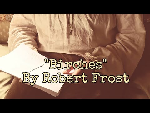 The Poetry Minutes - "Birches" by Robert Frost - YouTube