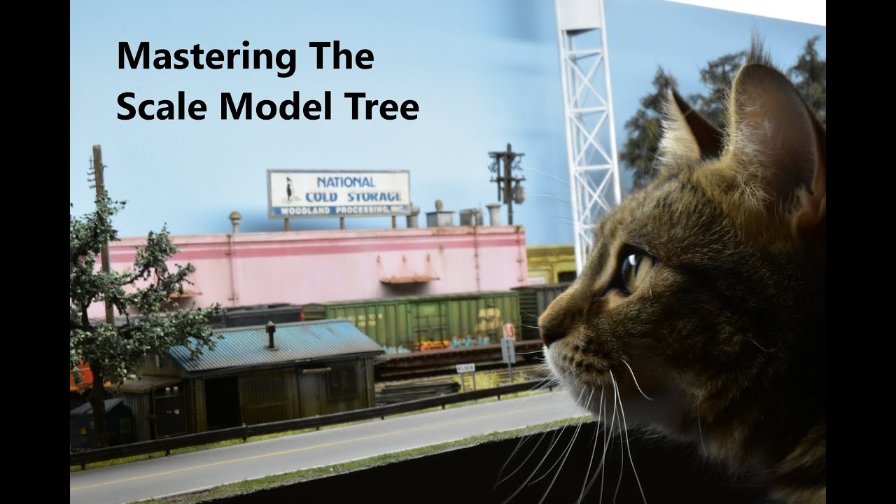 HO Scale Model Tree | The Fruit Tree Final - YouTube