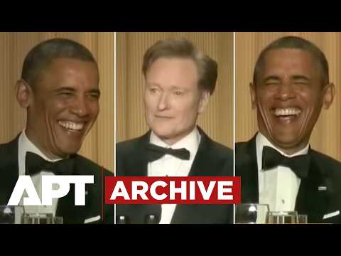 ARCHIVE | Obama Can’t Stop Laughing as Conan O’Brien Roasts Biden & the Media | WHCD 2013 | APT