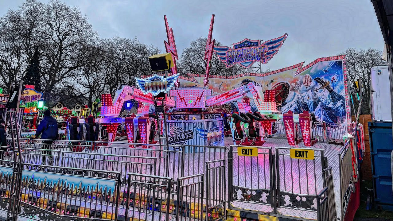 Aeronaut (Clayton Manning) On Ride Hyde Park Winter Wonderland 2021 ...