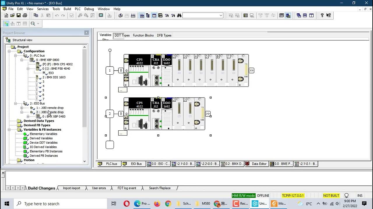 How to configure Modicon M580 EIO - YouTube