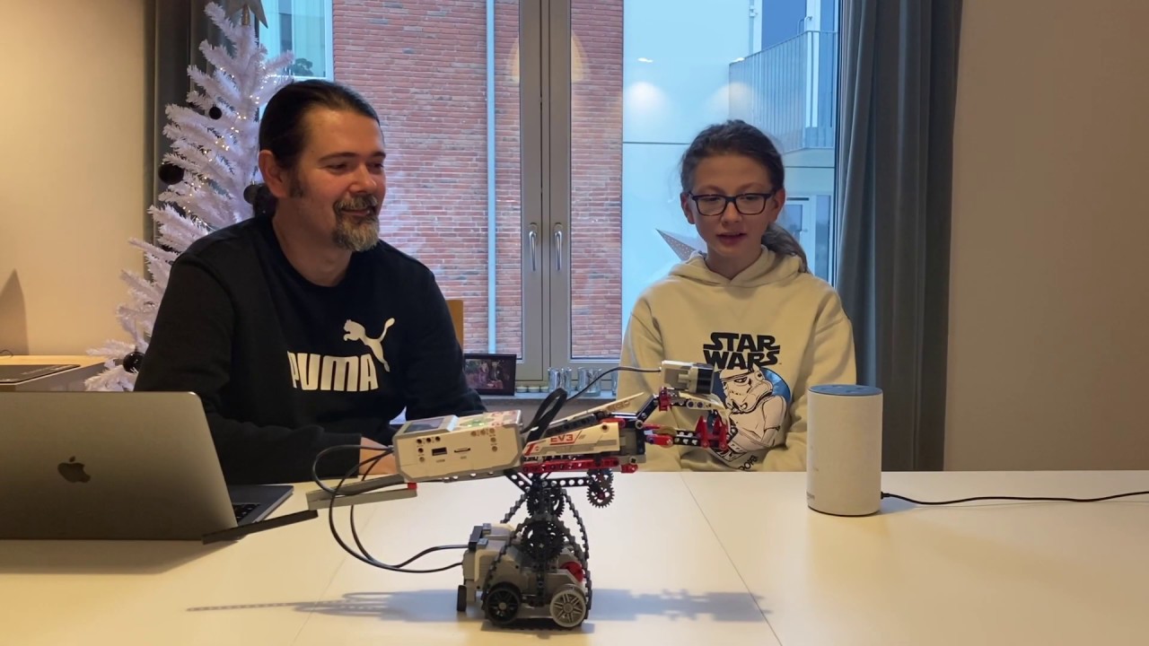 Alexa powered LEGO MINDSTORMS T-Rex - YouTube