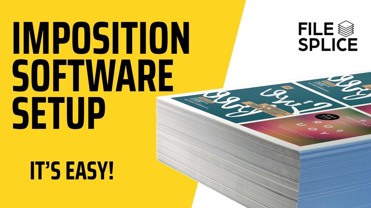 Imposition Software Setup - It's Easy! - YouTube