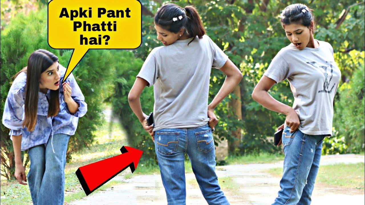 Telling Strangers "Apki Pent Phatti Hai" With A Twist@crazycomedy9838 ...