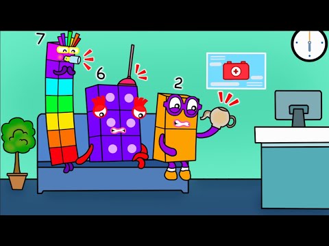 There are some strange patients in the hospital - Numberblocks fanmade ...