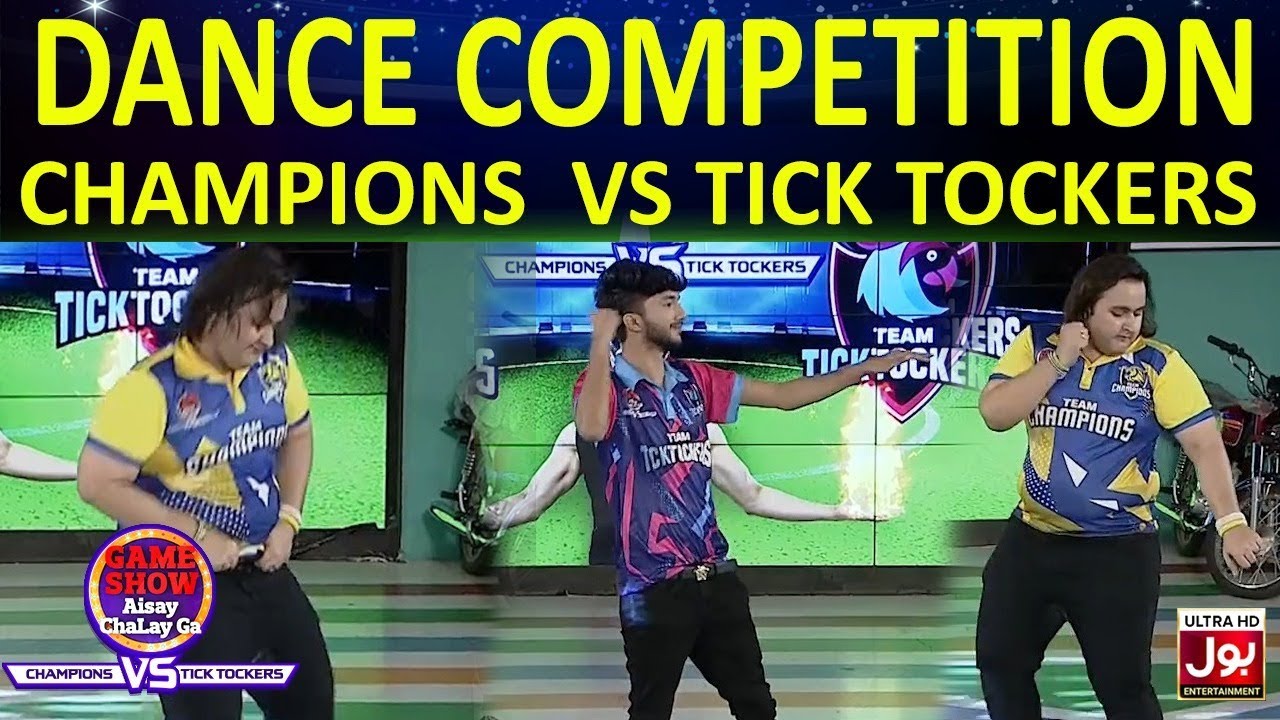 Dance Competition | Game Show Aisay Chalay GaLeague| TickTock Vs ...