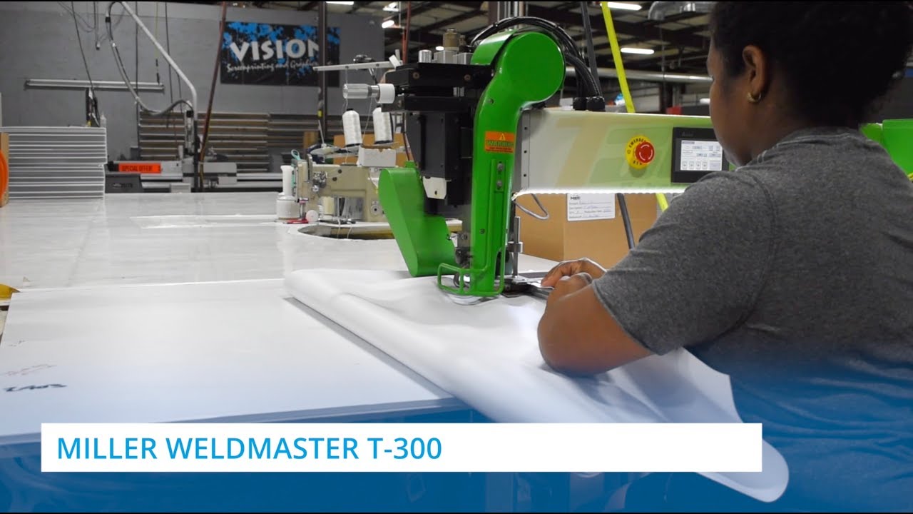 Miller Weldmaster T 300 - YouTube