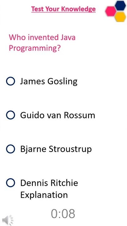 Who invented Java? - YouTube