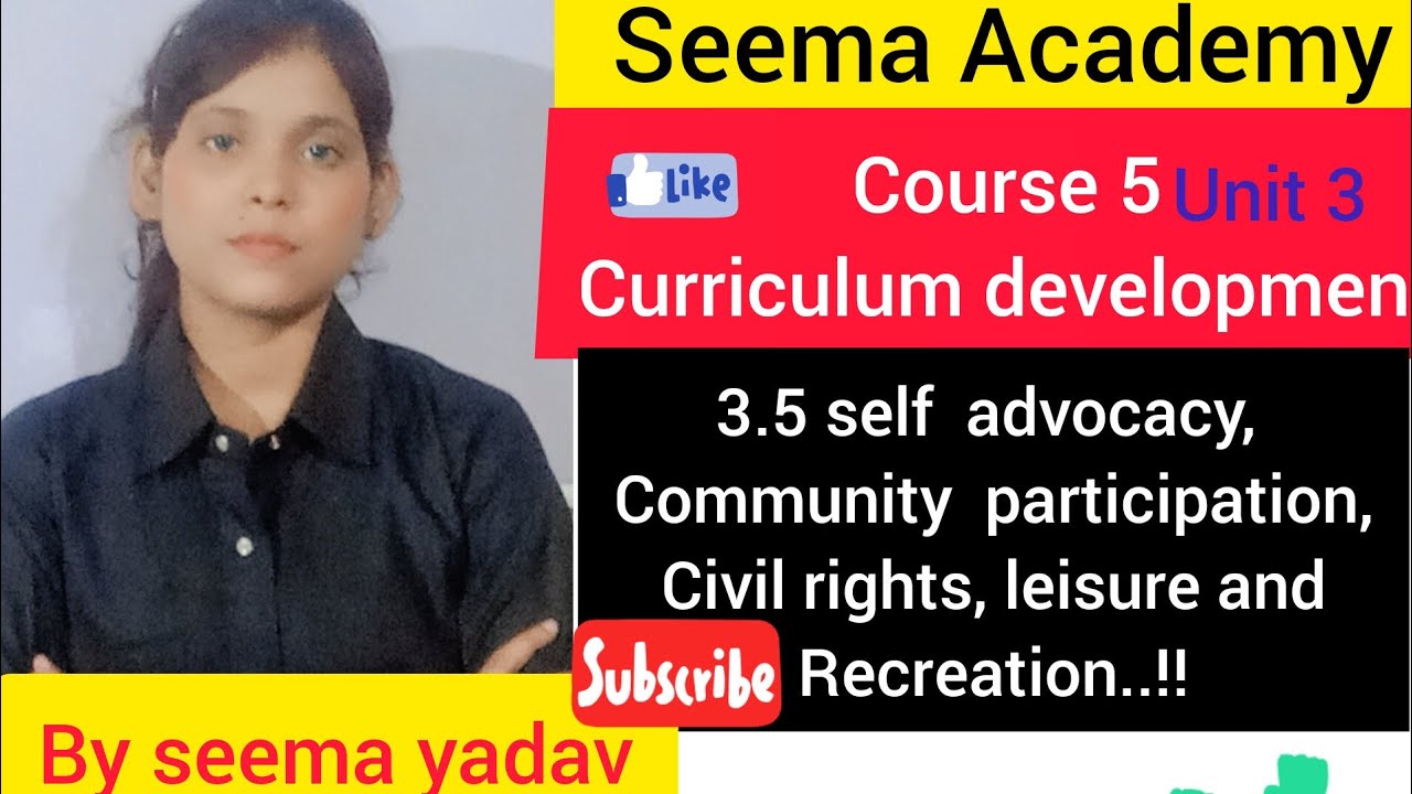 curriculum development paper 5 🎯 unit 3 curriculum development for ...