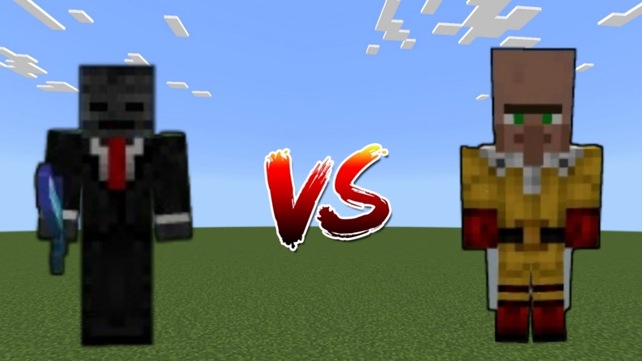Grox Mc vs Vilitama Villager | Minecraft Bedrock | Mob Battle - YouTube
