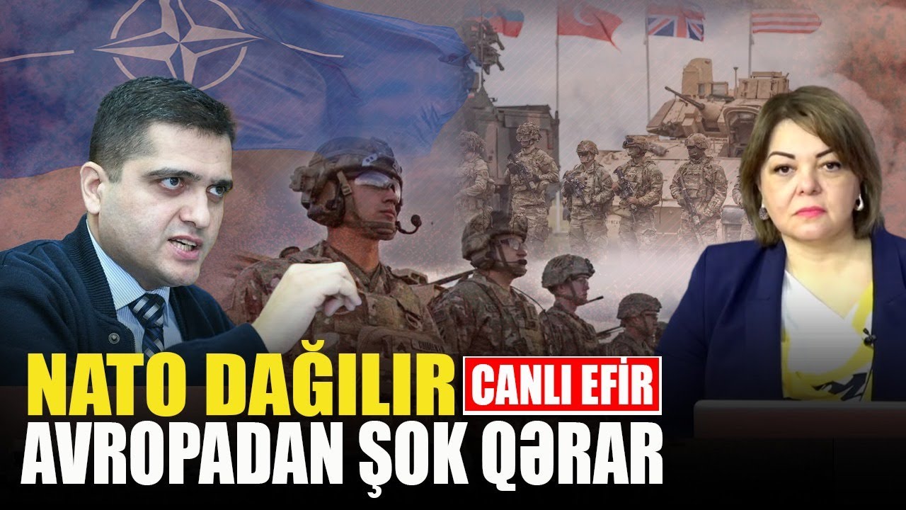 NATO dağılır - Avropadan ŞOK qərar- Elxan Şahinoğlu ilə QIRMIZI MASA ...