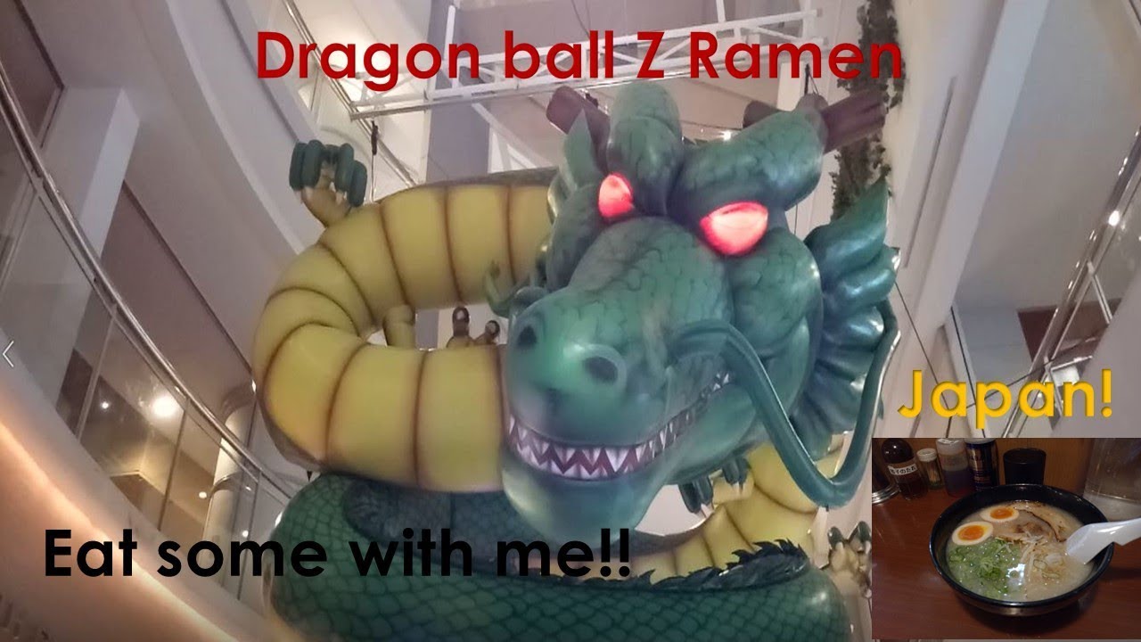 Dragon Ball Z Ramen! Fukuoka Japan! - YouTube