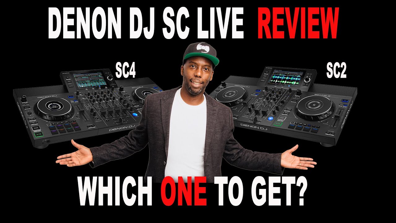Denon DJ SC Live 4 and Live 2 Real World Review - YouTube