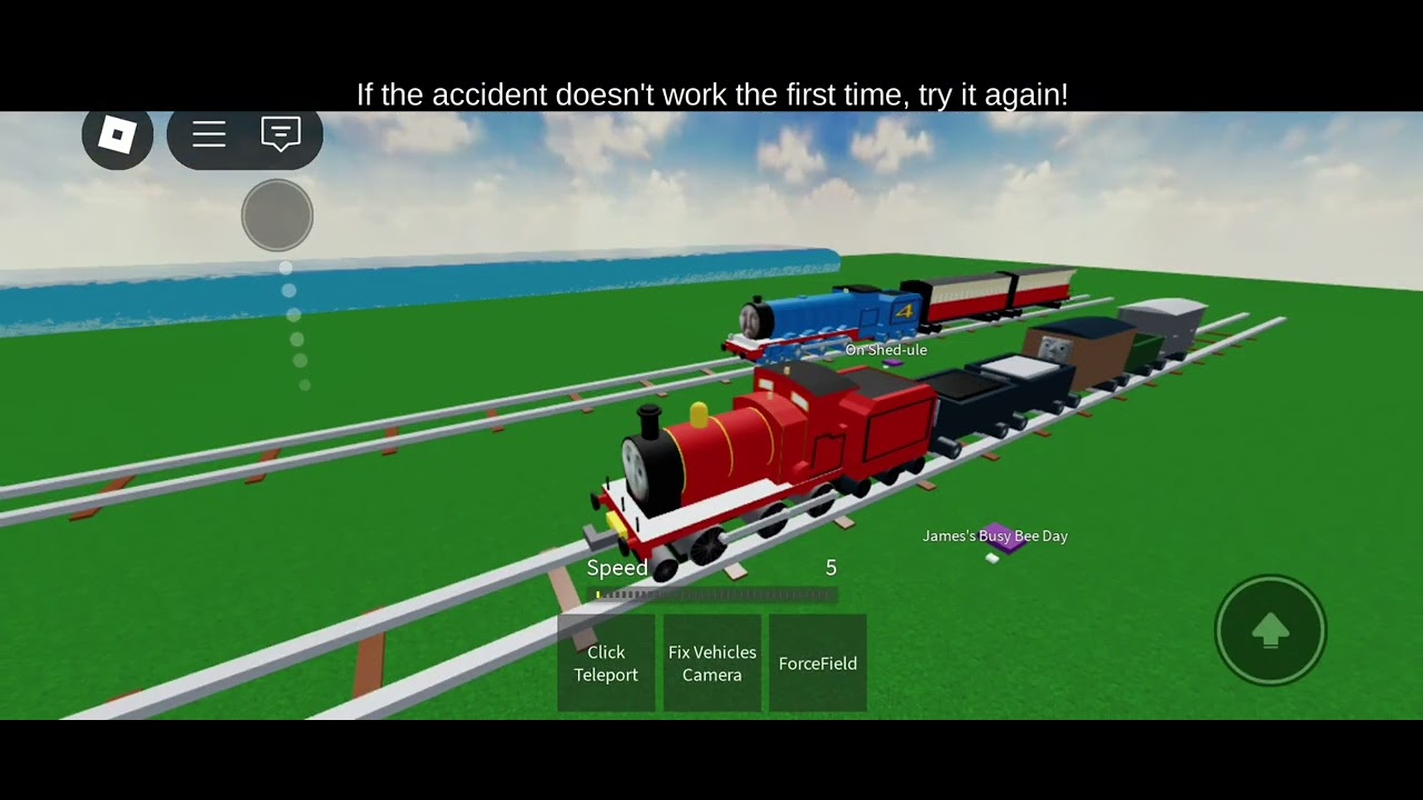 redd and her friends Thomas and friends crashes (Roblox) - YouTube