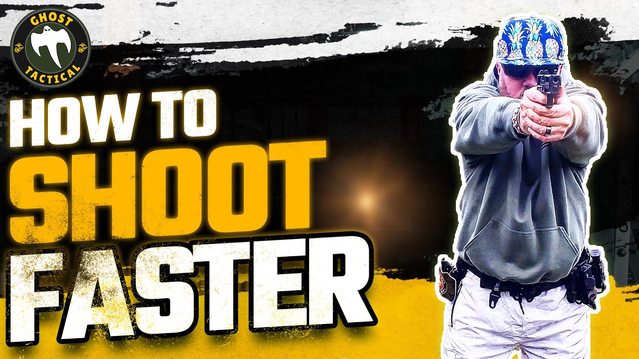 🔥HOW TO SHOOT FASTER🔥 Self Defense Shooting Drill 💥Ghost Tactical ...