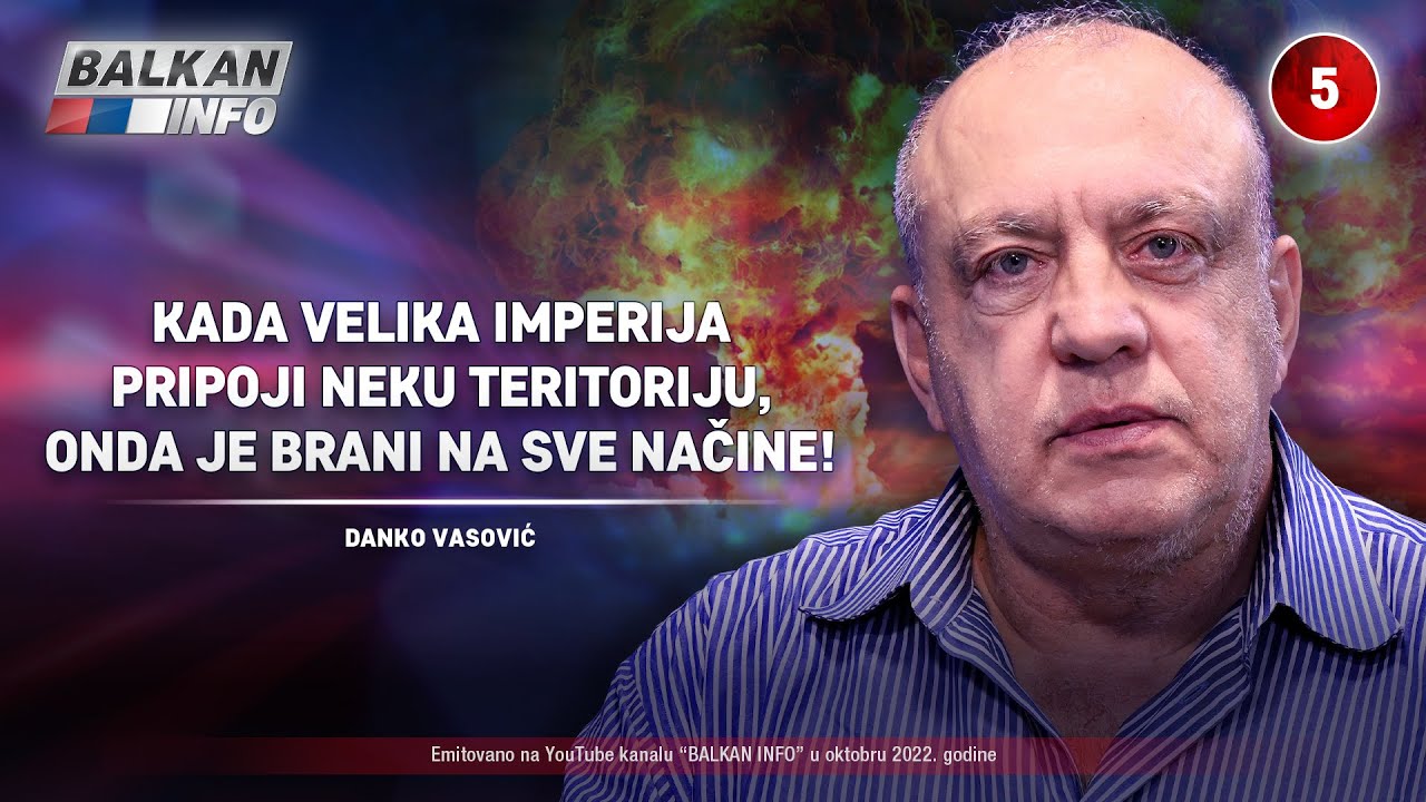 INTERVJU: Danko Vasović - Kad imperija pripoji teritoriju, onda je ...