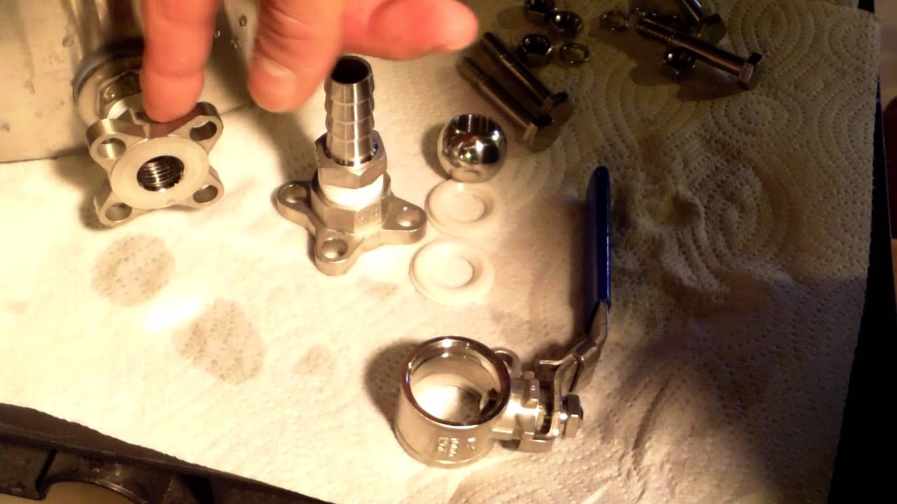 How to Clean a 3-Piece Ball Valve - YouTube