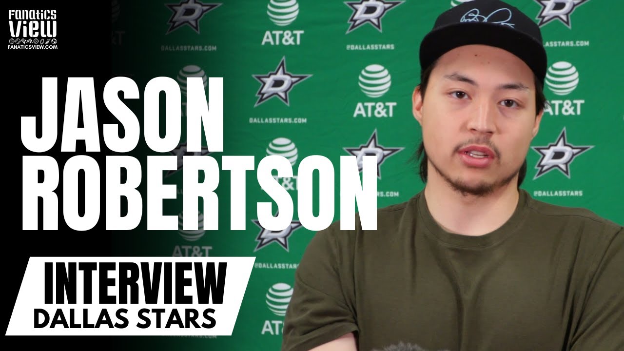 Jason Robertson talks Improvements to Make, Stars Playoffs, Pavelski ...