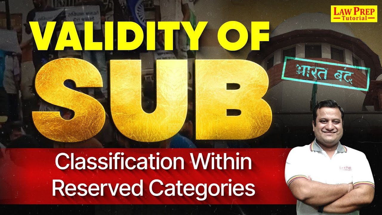 Shocking Supreme Court Judgement on Sub-classification of Scheduled ...