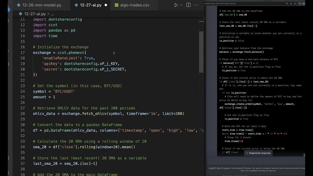 Mastering AlgoTrade Bootcamp: Moon Dev Edition with ChatGPT ...