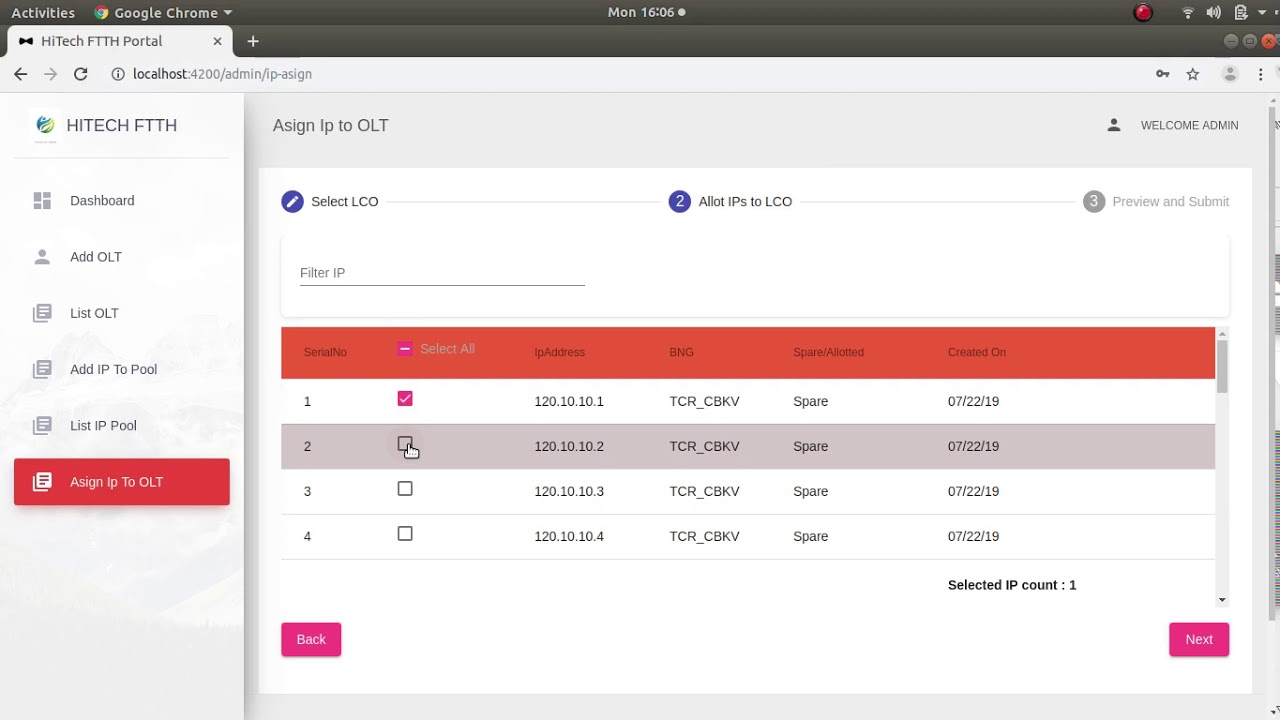 Fiber Manager Application - YouTube