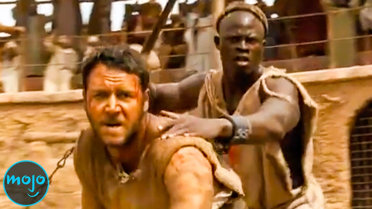 Top 10 Brutal Fights in Gladiator - YouTube