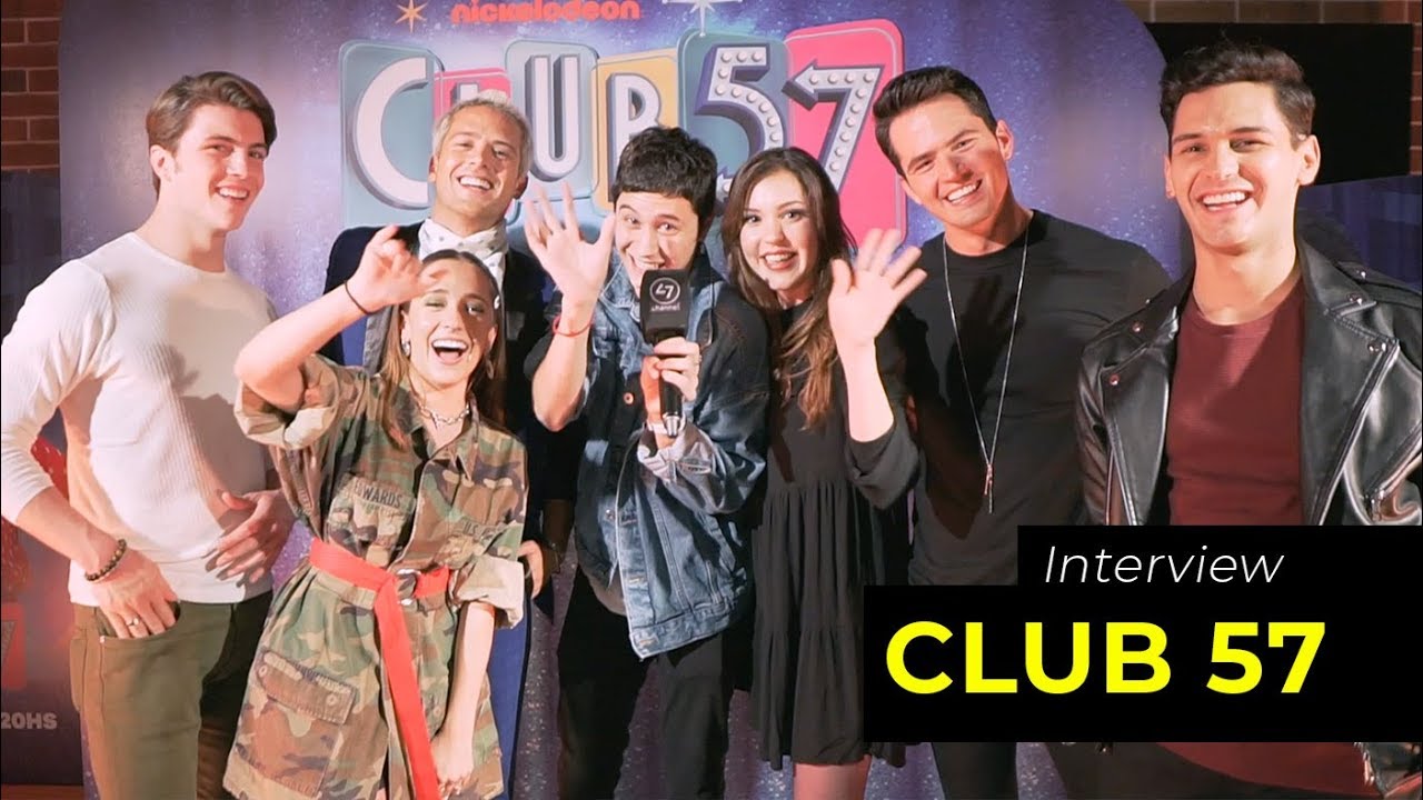 Club 57 🙌Interview con el increible elenco! - YouTube