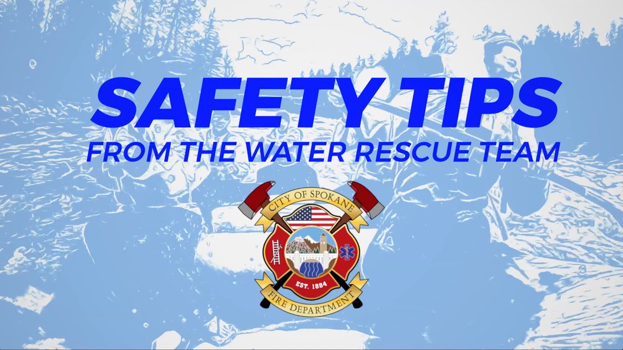 Safety Tips from The Water Rescue Team - YouTube
