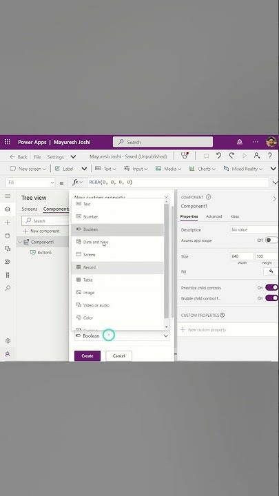 Behavior Properties in PowerApps #shorts 31 - YouTube