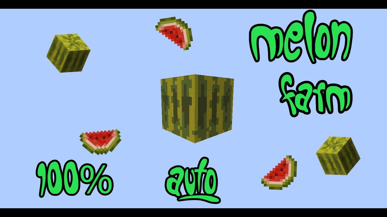 100 % Automatic Melon Farm - YouTube