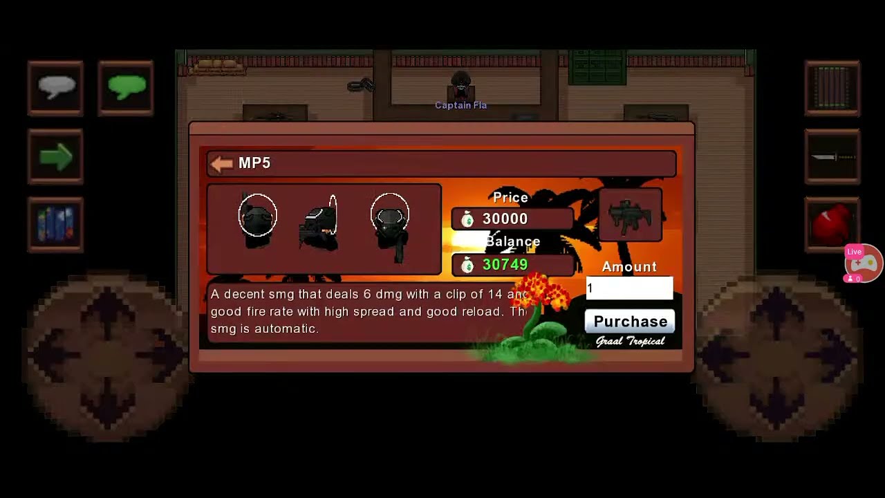 Buying MP5 On Graal Tropical - YouTube