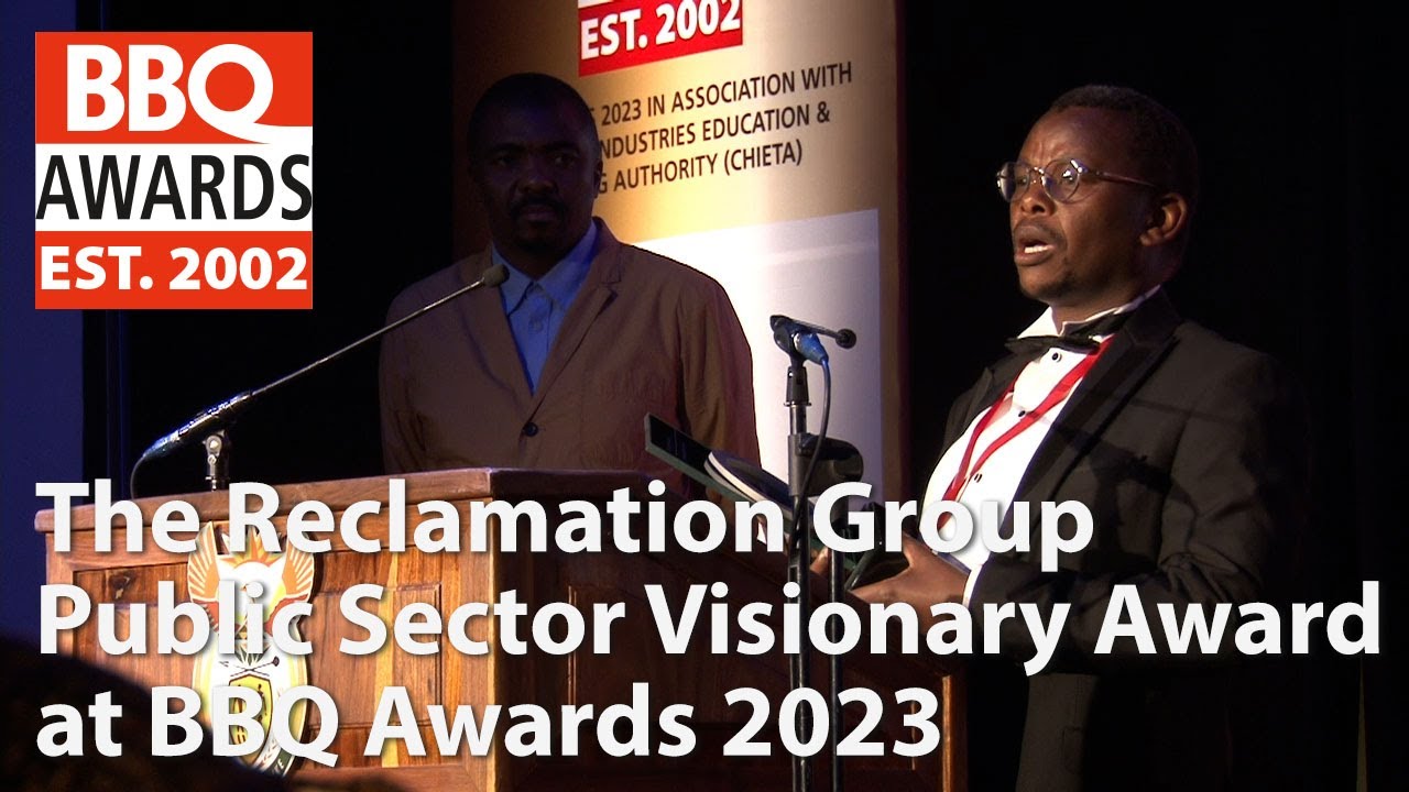 The Reclamation Group Public Sector Visionary Award at BBQ Awards 2023 ...