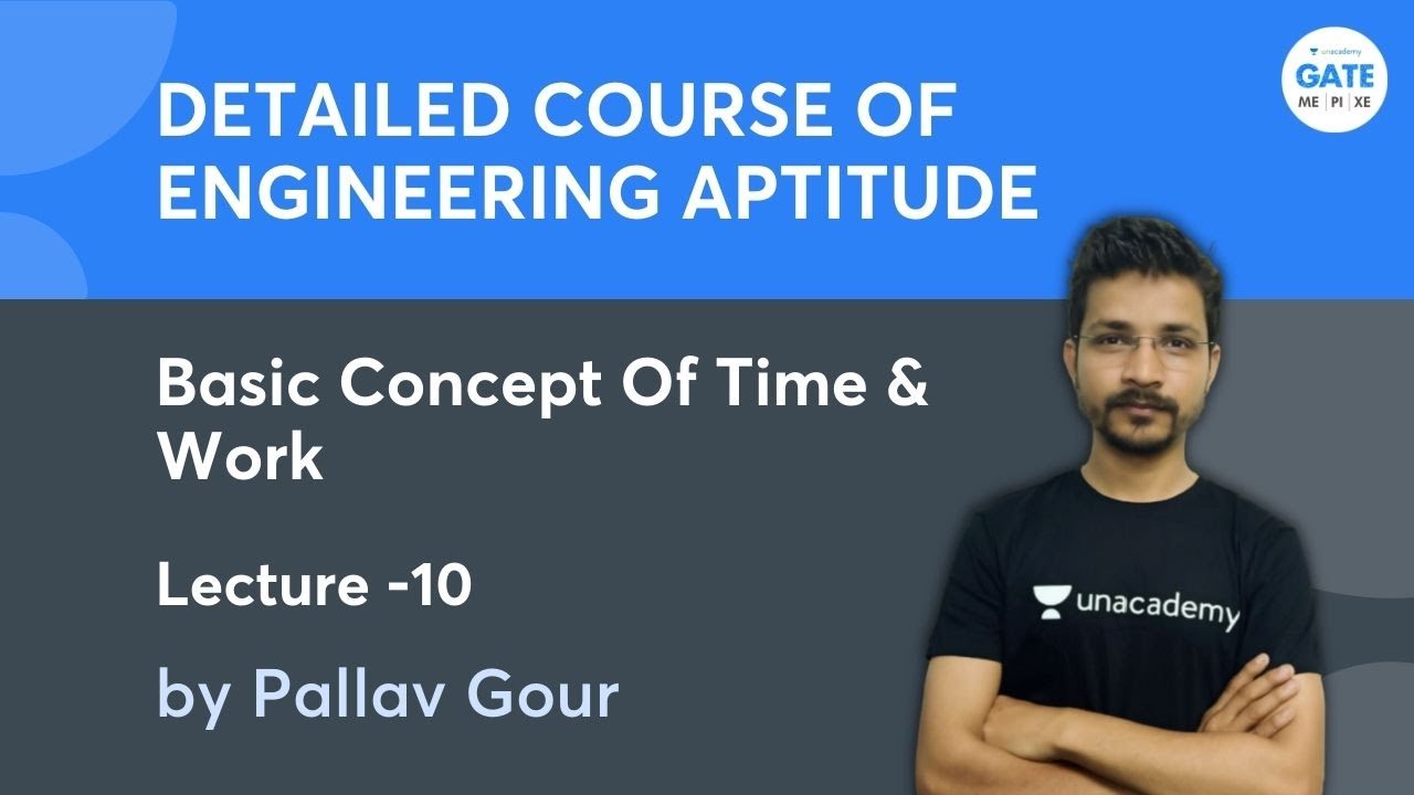 Basic Concept Of Time & Work | Speed, Distance & Time | Engineering ...