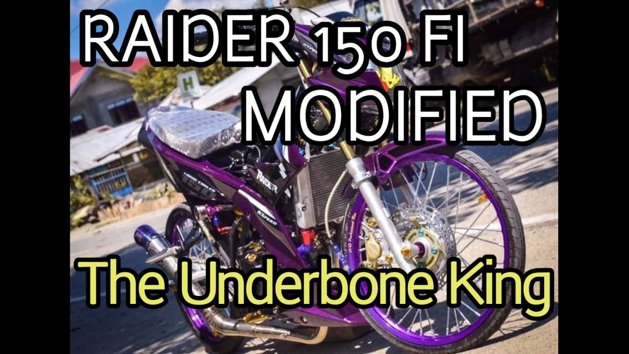 RAIDER 150 FI MODIFIED | THAI CONCEPT | BEASTBOY - YouTube