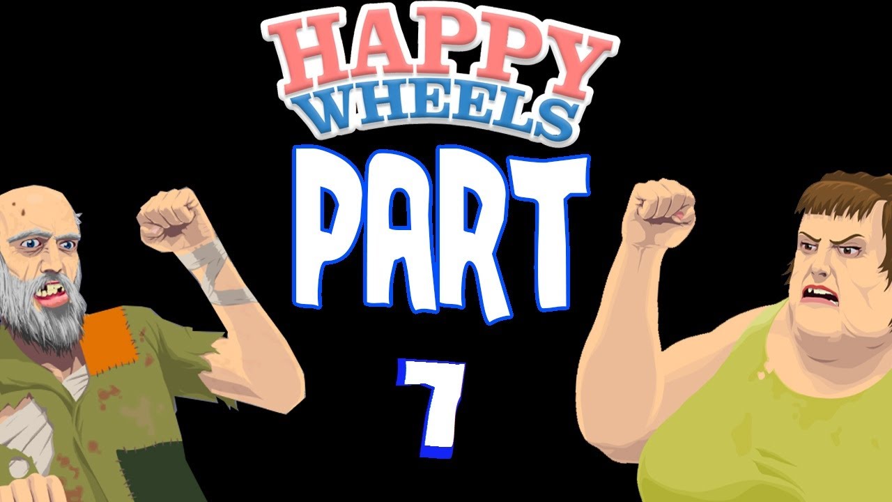 HAPPY WHEELS - Fat Lady Tries To Lose Weight - Part 7 - YouTube