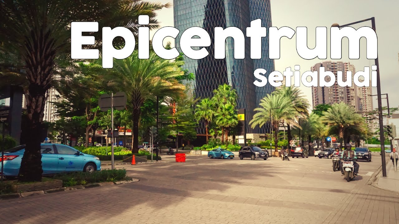 Walking View Rasuna Epicentrum ~ Kawasan Megasuperblock Jakarta - YouTube