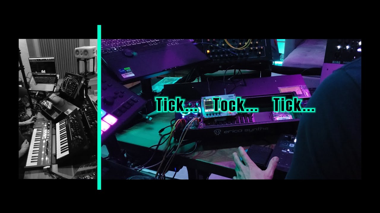 Ambient Jam (quick night session) | 2024-08-24 // 2x Minilogue XD + Impulse Command + MC707 ...