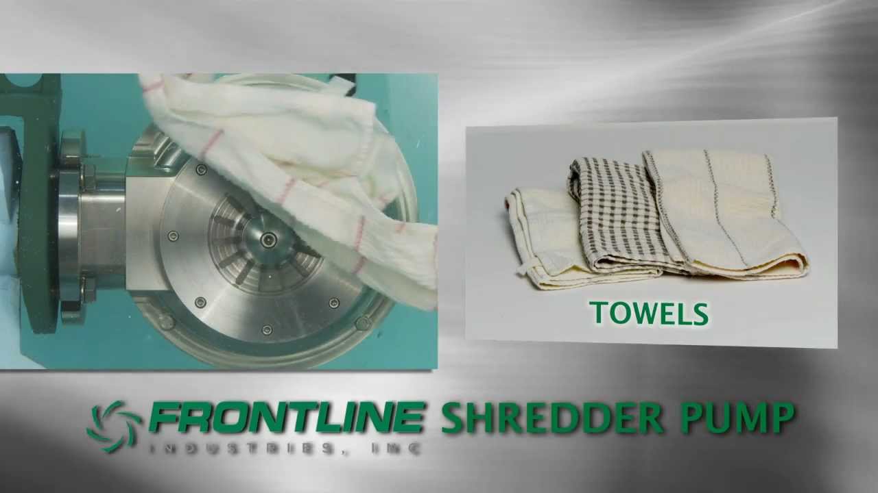 Frontline Shredder Pump - YouTube