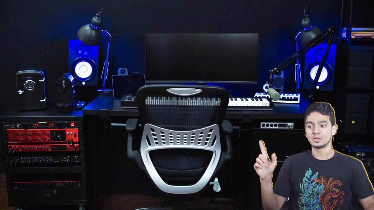 MEU SETUP 2021 - CLEAN DESK - Estúdio em Los Angeles - Parte 1 - YouTube