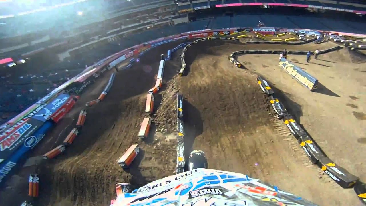 GoPro HD: Ben Evans Practice - Anaheim II Monster Energy Supercross ...