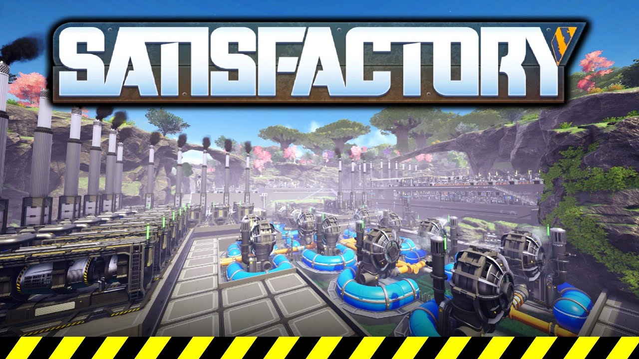 UPGRADING the STEEL FACTORY! - Satisfactory Update 1.1 LIVE - YouTube
