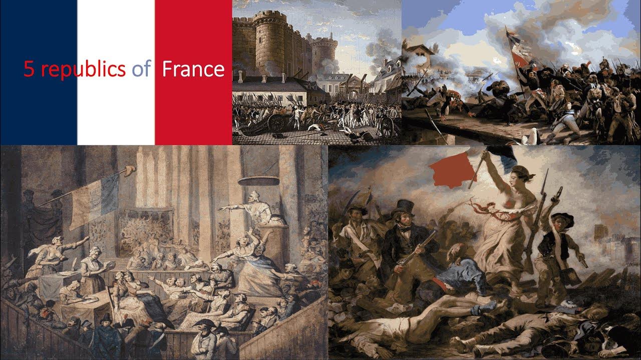 5 republics of france / french revolution - YouTube
